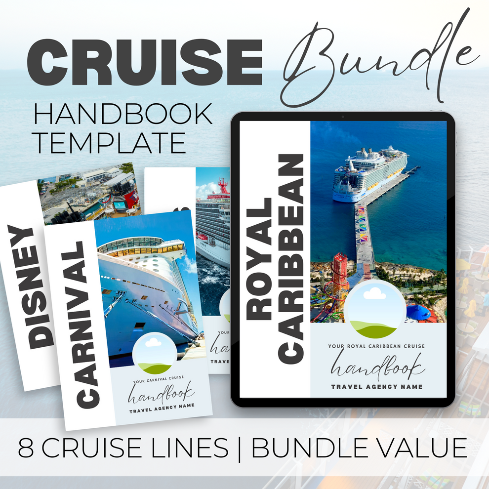 Dominate the Cruise Market: 8 Cruise Template Bundle for Travel Agents ...