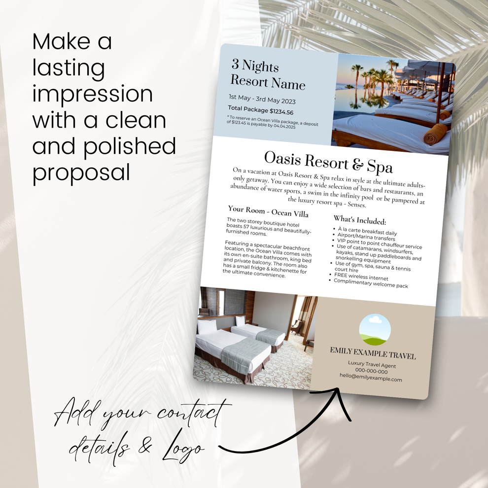 The Ultimate Vacation Proposal Template Now At Your Fingertips – Travel ...